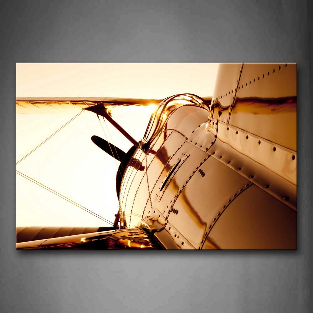 Aircraft Portrait Wall Art Painting Pictures Print On Canvas Aircraft ...
